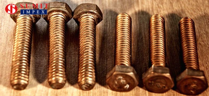 Aluminum Bronze CDA 614 / 642 Bolts - Sumit Impex